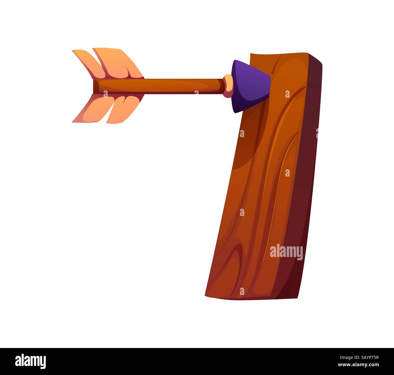 Western bow arrow, cowboy font digit 7 seven. American Wild West ...