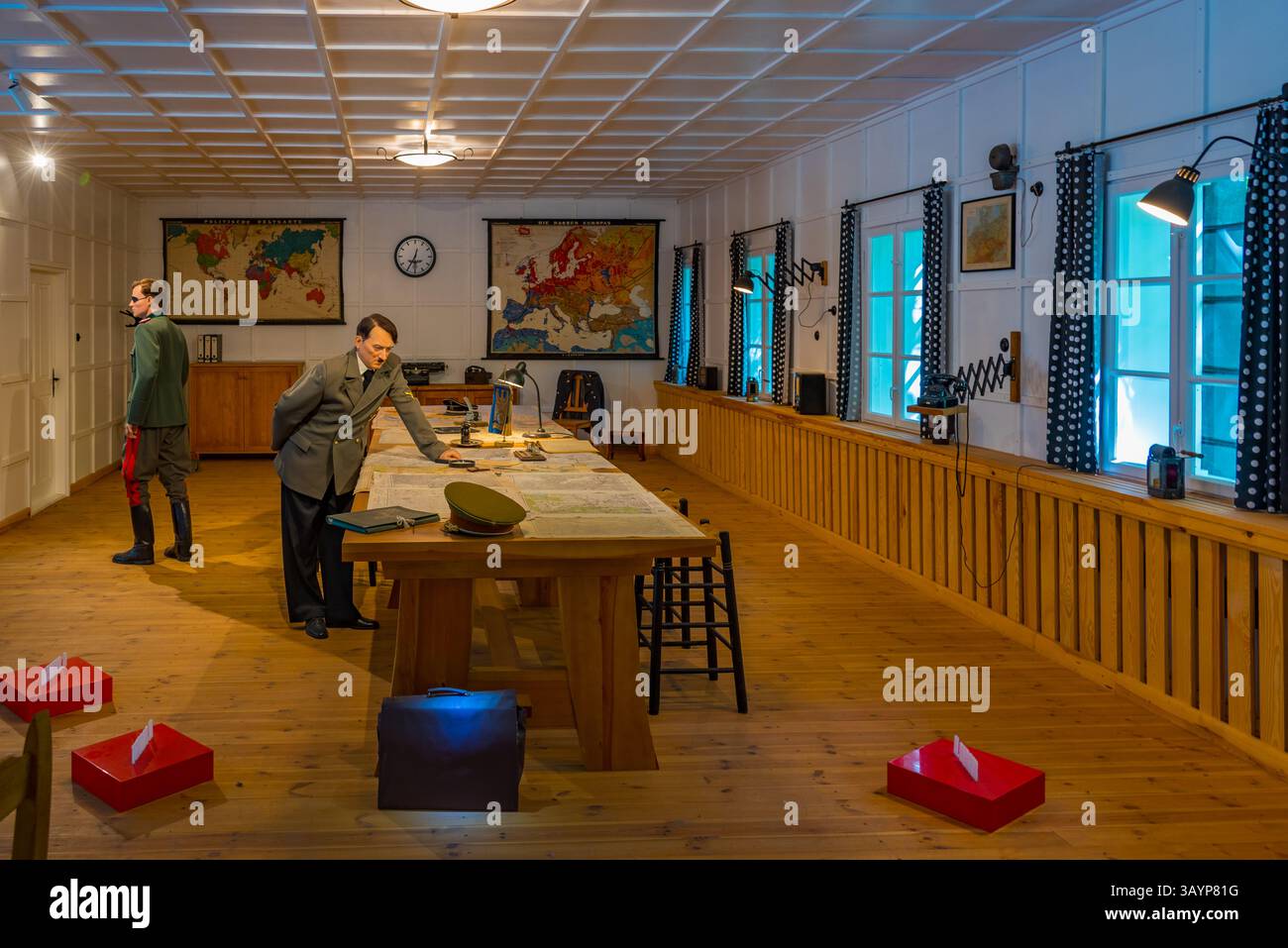 Ketrzyn, Poland, August 24, 2024: Reconstruction of Operation Valkyrie ...