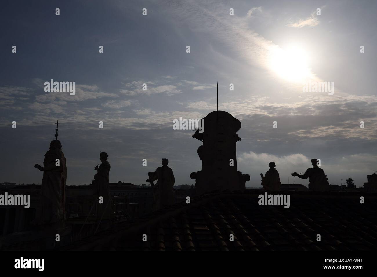 Vatican, Vatican. 23rd Apr, 2025. Vatican City, Italy 23.04.2025: the ...