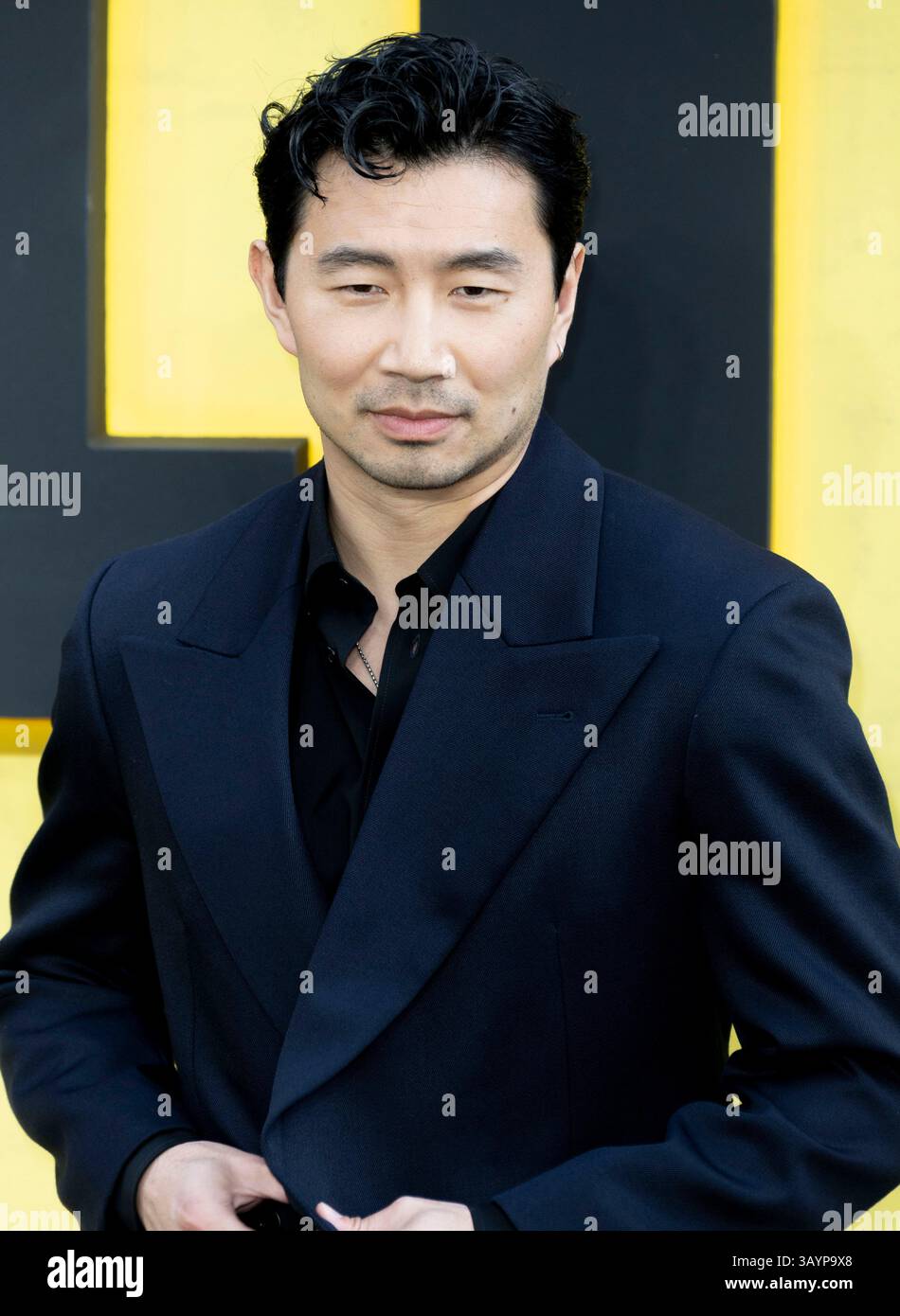22 Apr 2025, London, England, UK - Simu Liu attending Thunderbolts ...