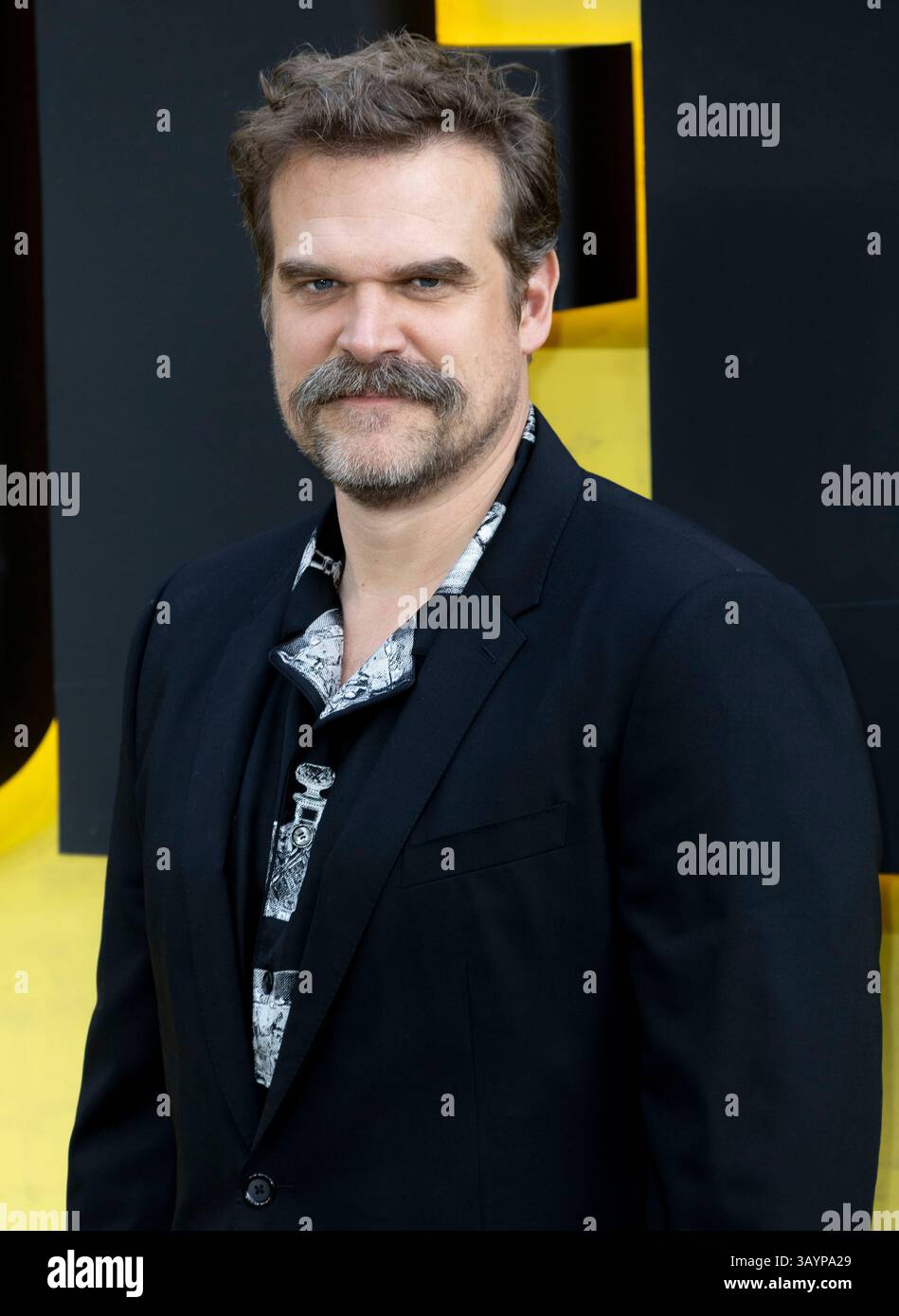22 Apr 2025, London, England, UK - David Harbour attending Thunderbolts ...