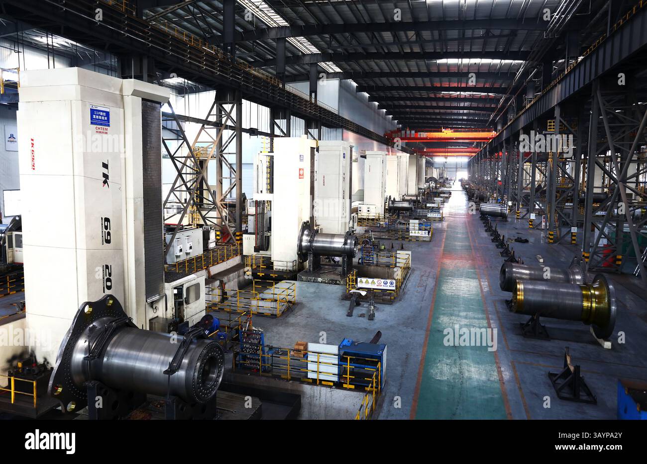 Manufacturing wind turbine main hi-res stock photography and images - Alamy