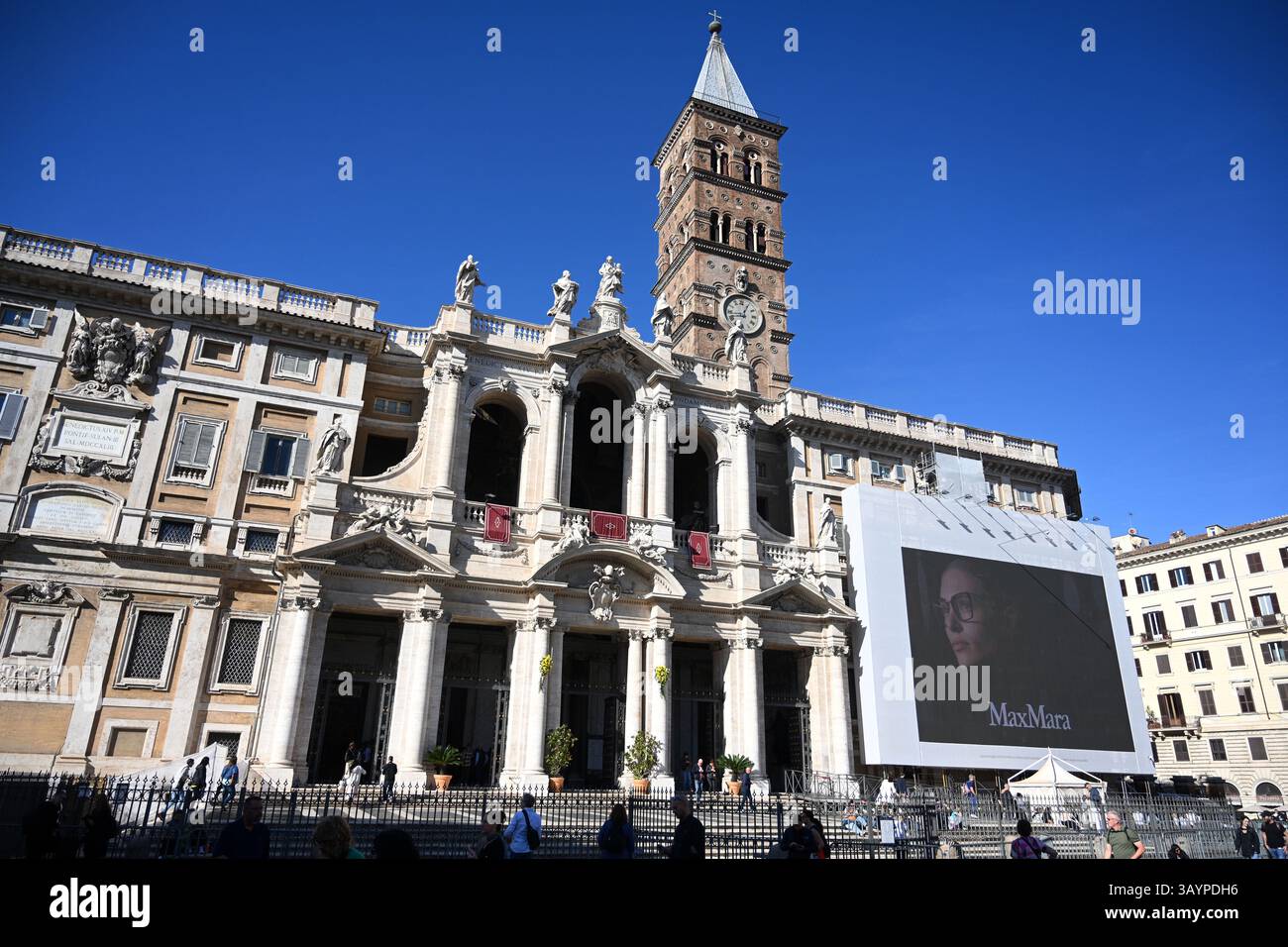 Rome, Italy - November 3, 2024: Billboard with Commercial Advertising ...