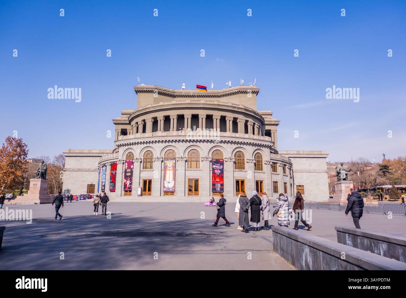 Armenian National Opera and Ballet Theatre in Yerevan Stock Photo - Alamy