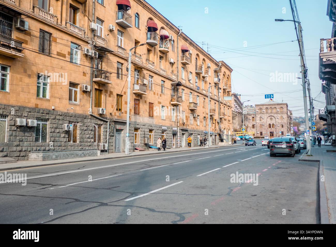 candid street scene in central Yerevan, Armenia Stock Photo - Alamy