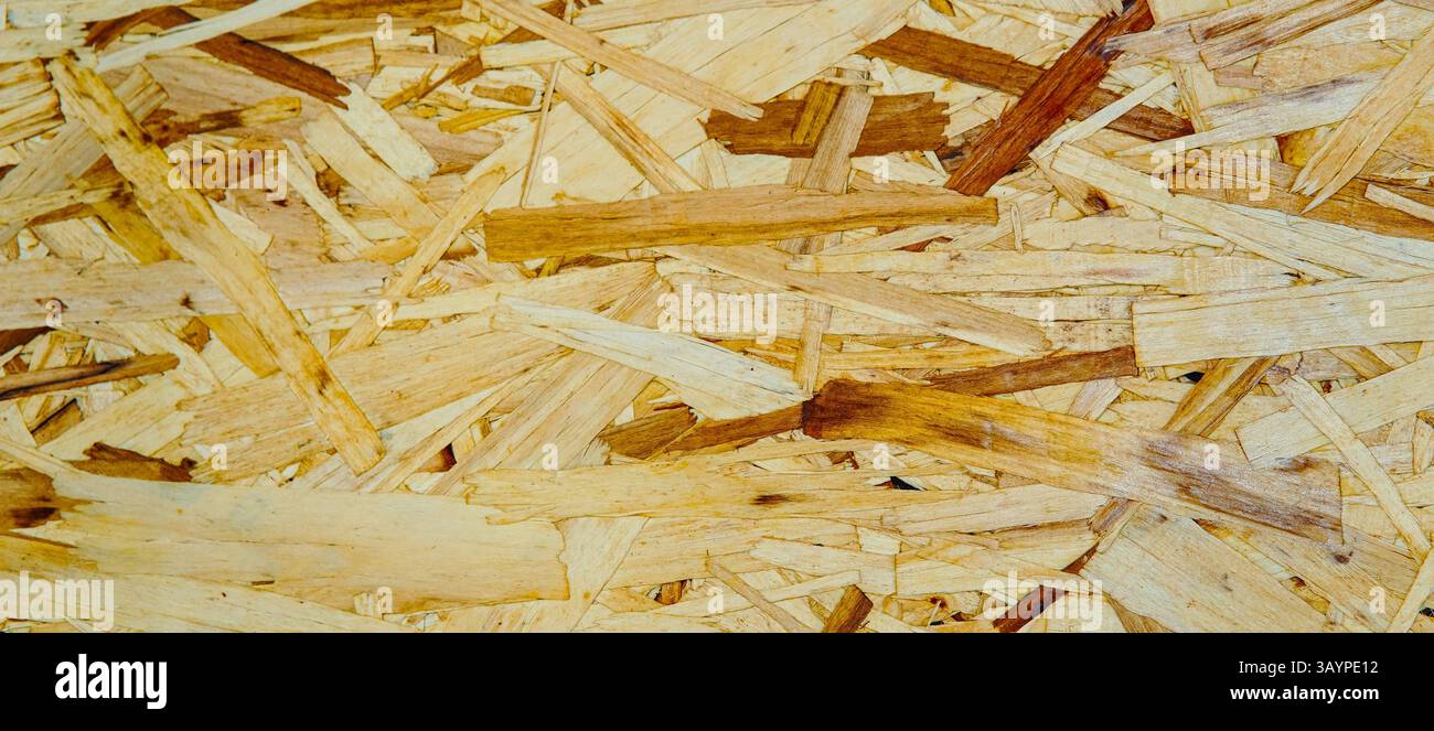 OSB board texture closeup suitable for construction, renovation and ...