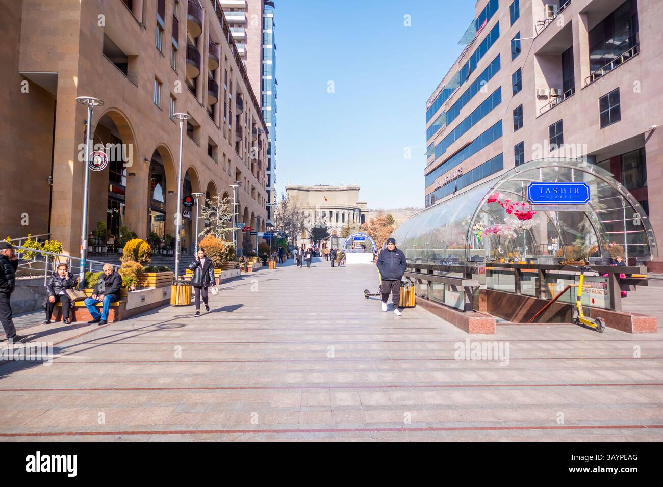 Armenian National Opera and Ballet Theatre in Yerevan Stock Photo - Alamy
