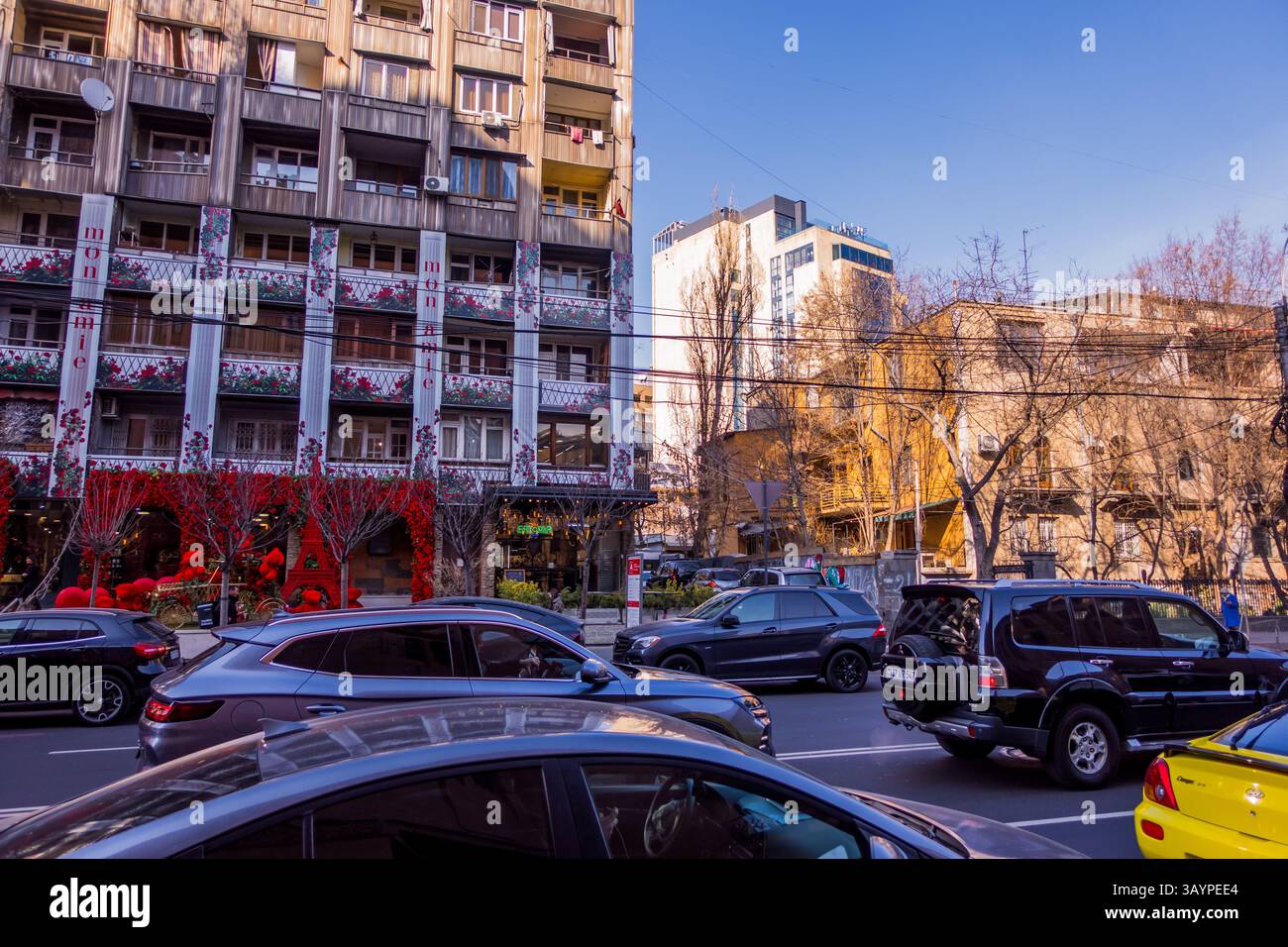 candid street scene in central Yerevan, Armenia Stock Photo - Alamy