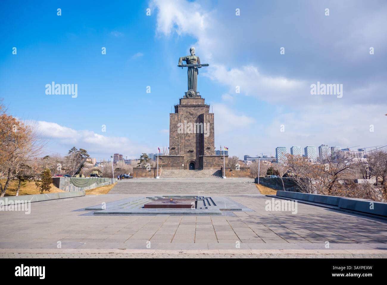 Mother Armenia Monument in Yerevan, Armenia Stock Photo - Alamy