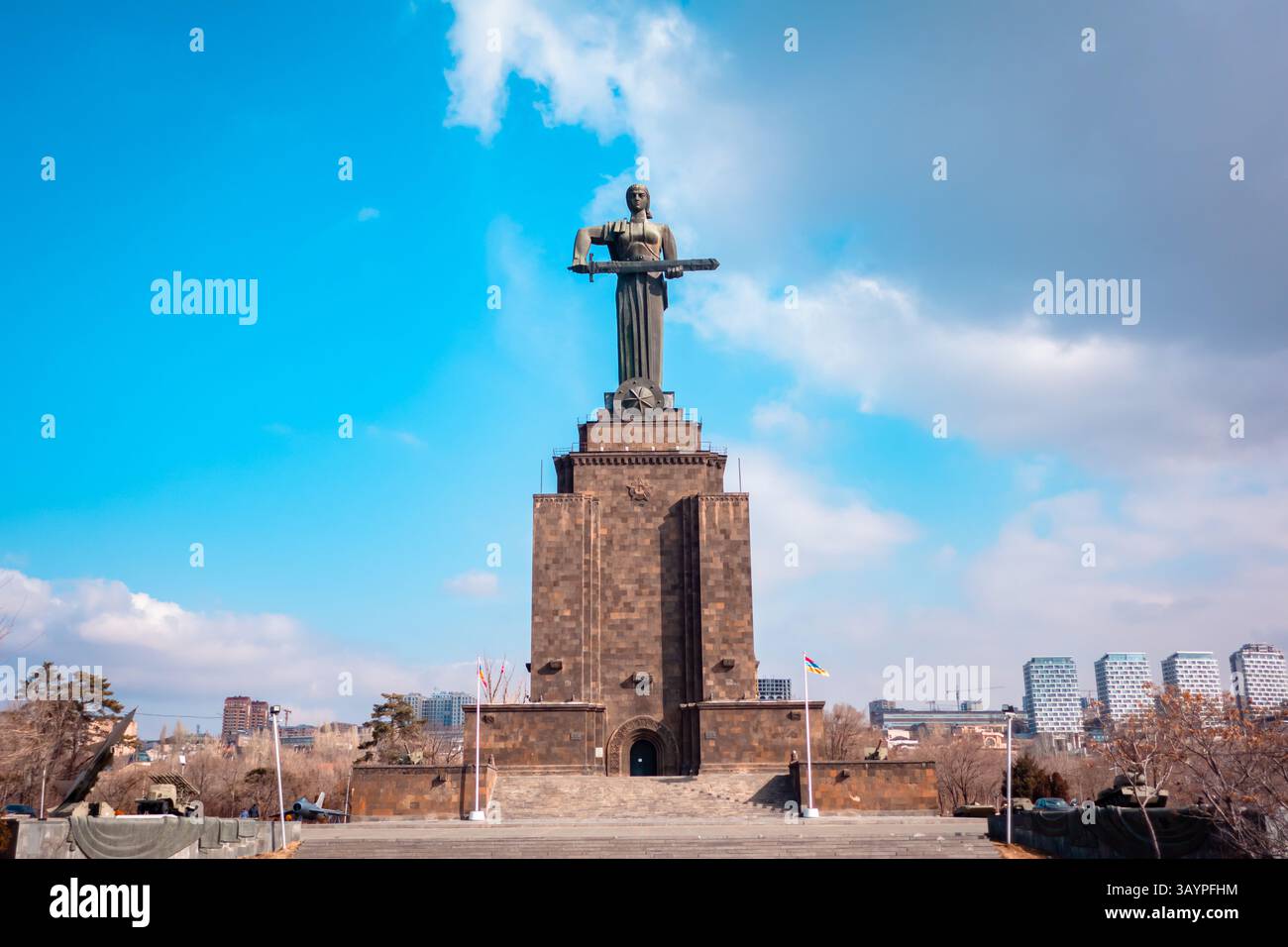 Mother Armenia Monument in Yerevan, Armenia Stock Photo - Alamy