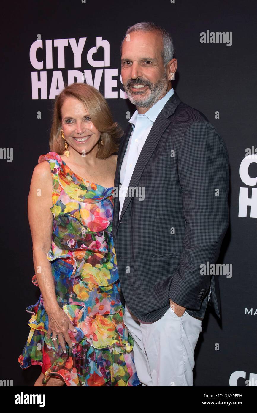 New York, United States. 22nd Apr, 2025. (L-R) Katie Couric and John ...