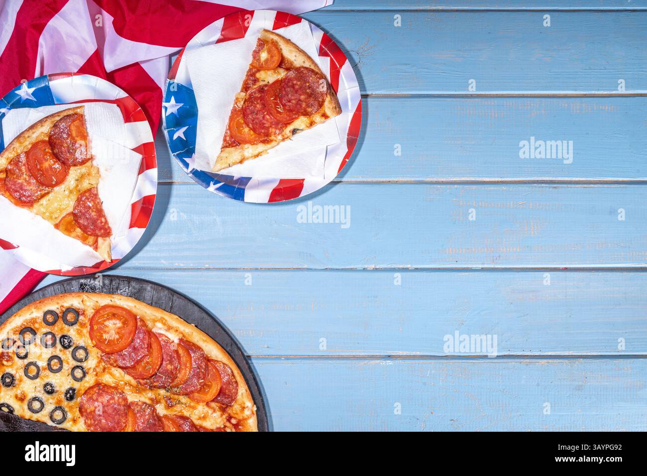 july 4th holiday party pizza, Fourth of July, Patriotic Independence ...