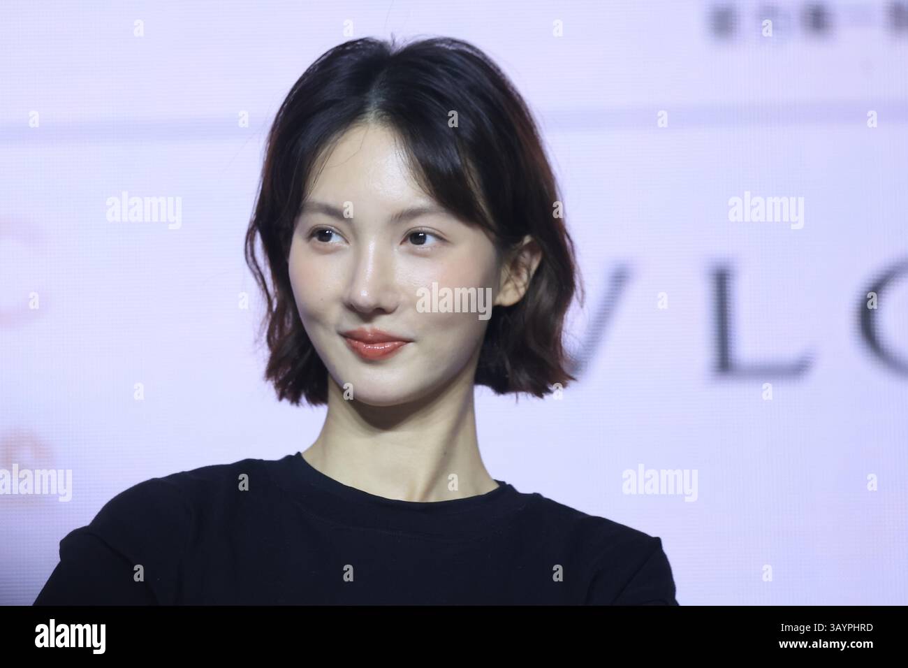 Chinese actress Gina Jin attends an activity in Beijing, China, 20 ...