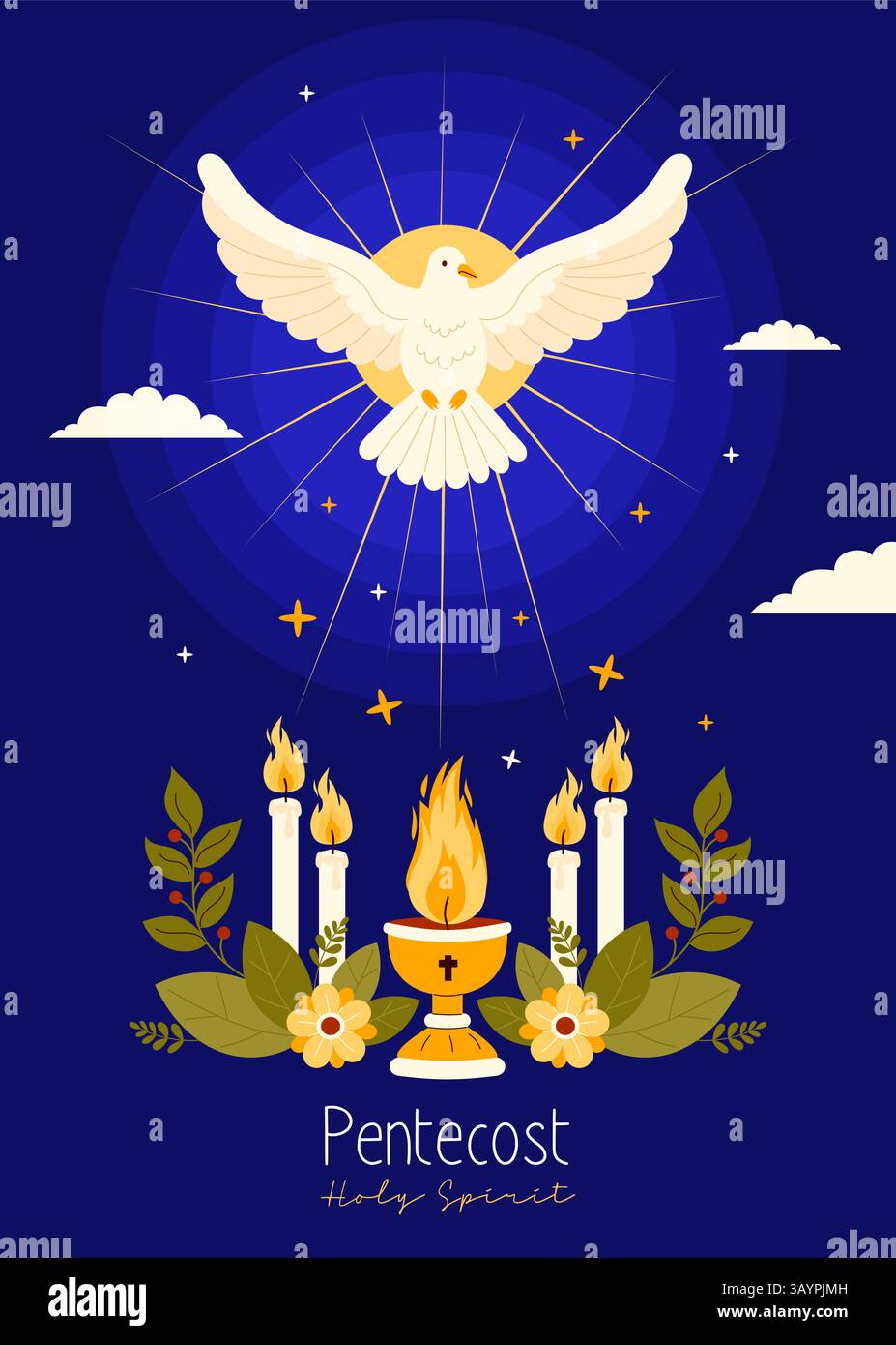 Catholic Pentecost Symbols