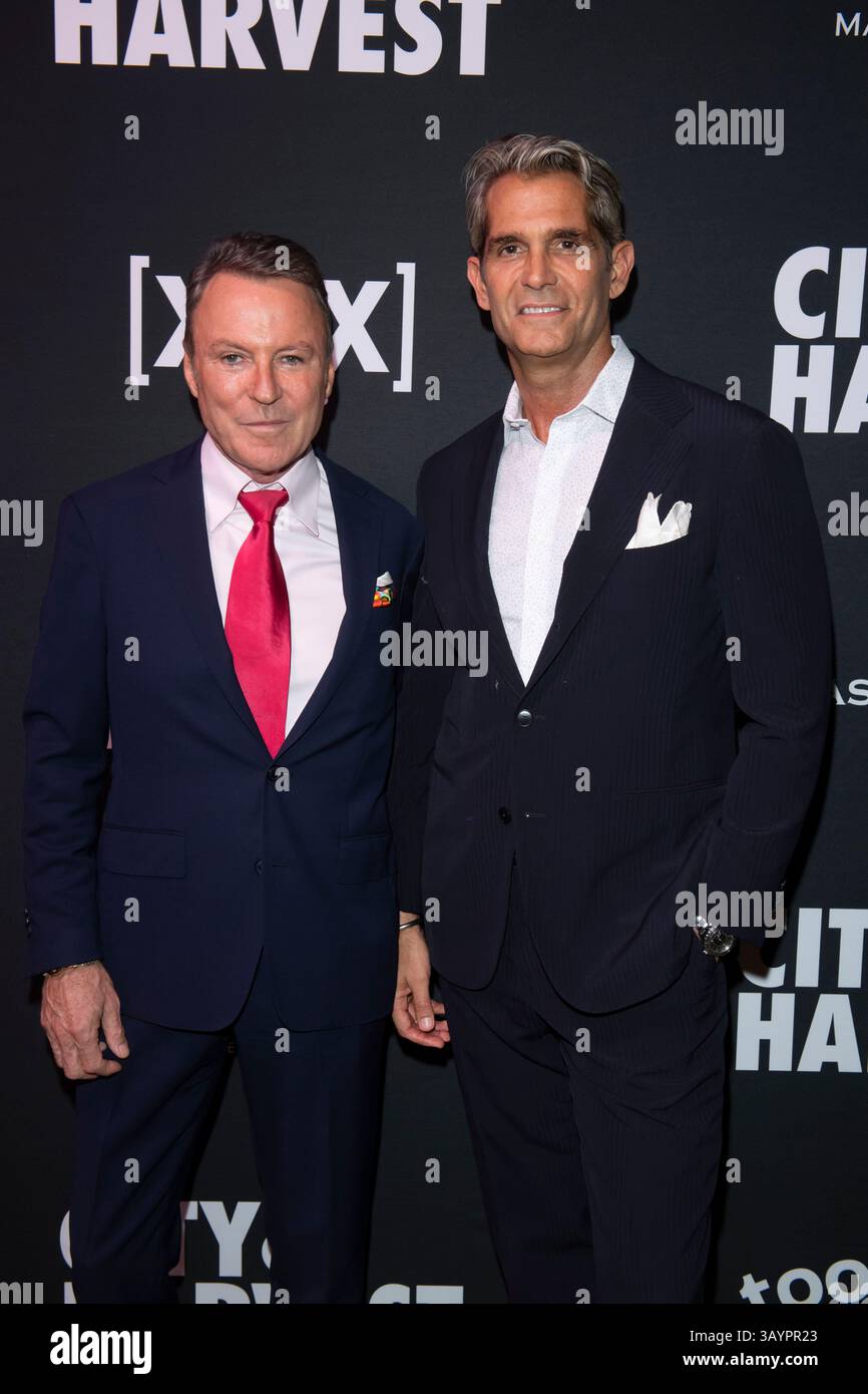 New York, United States. 22nd Apr, 2025. (L-R) Colin Cowie and Danny ...