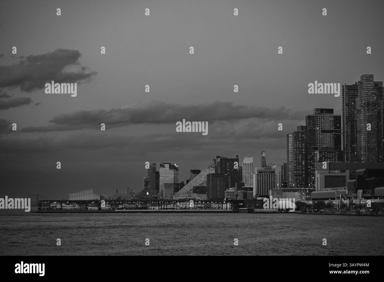 Waves night sky Black and White Stock Photos & Images - Alamy