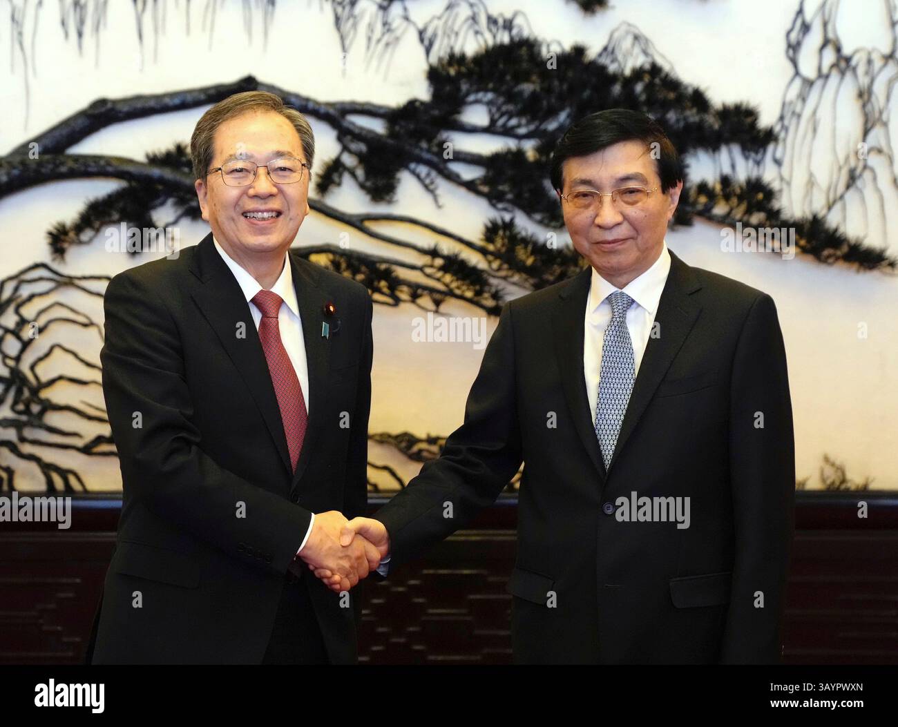 Wang Huning, Chairman of the Chinese People's Political Consultative ...