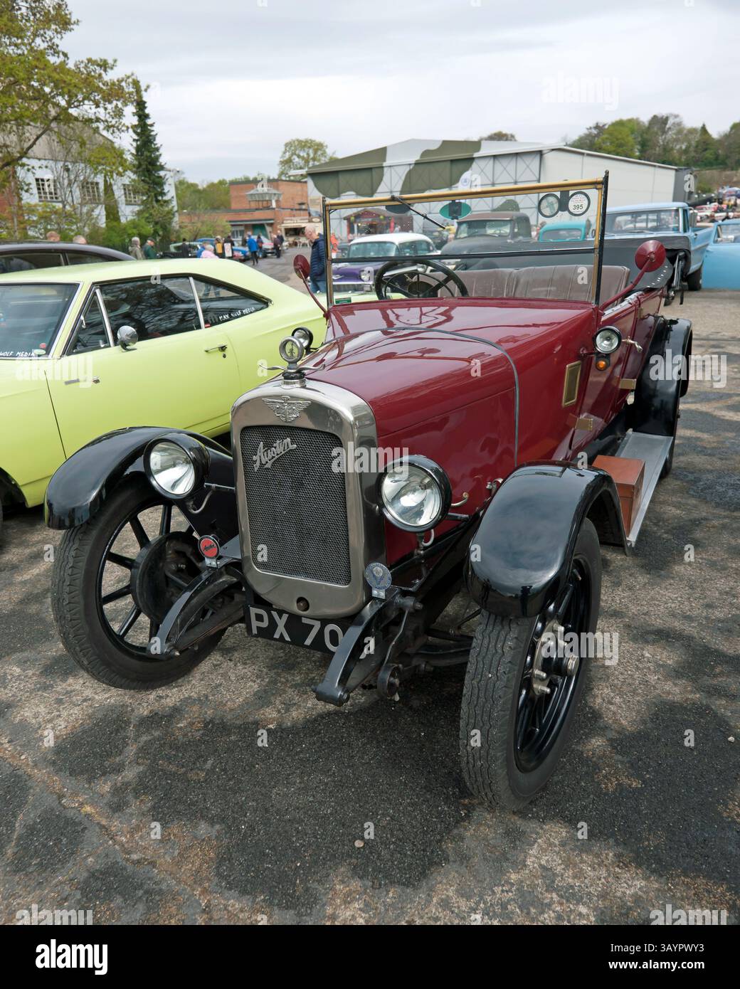View of an Austin Clifton 12/4 Tourer (1927), at the Easter Classic ...
