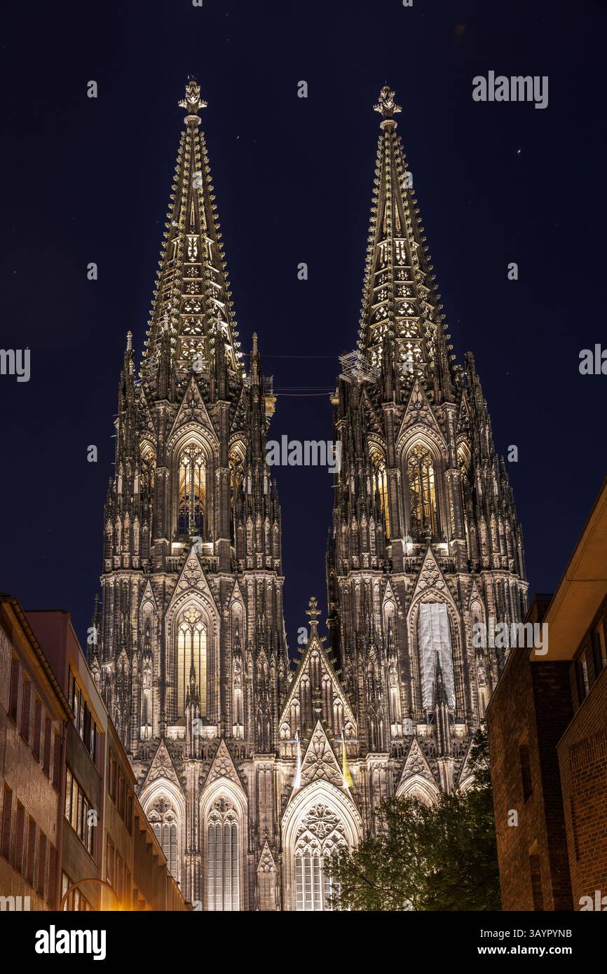 since Easter Sunday 2025, the cathedral is illuminated with new lights ...