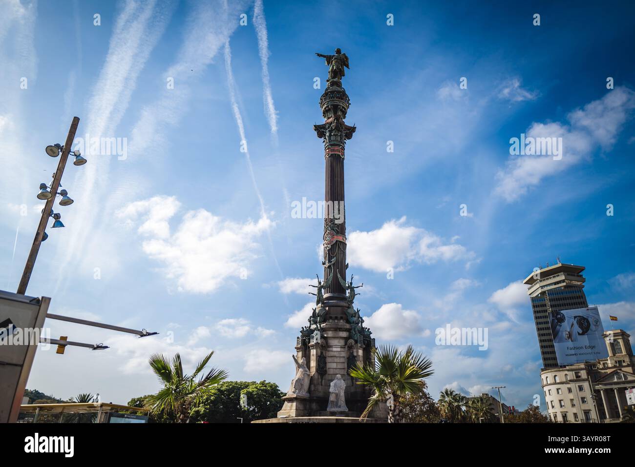 Imagen de cristobal colon en barcelona hi-res stock photography and ...