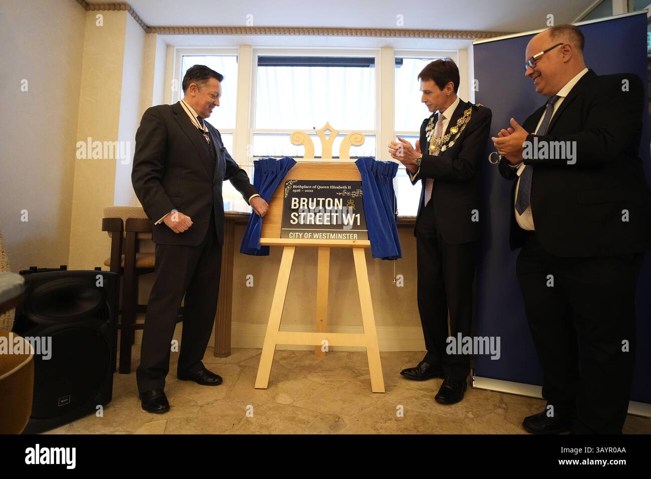 (left to right) Deputy Lord-Lieutenant for the City of Westminster ...