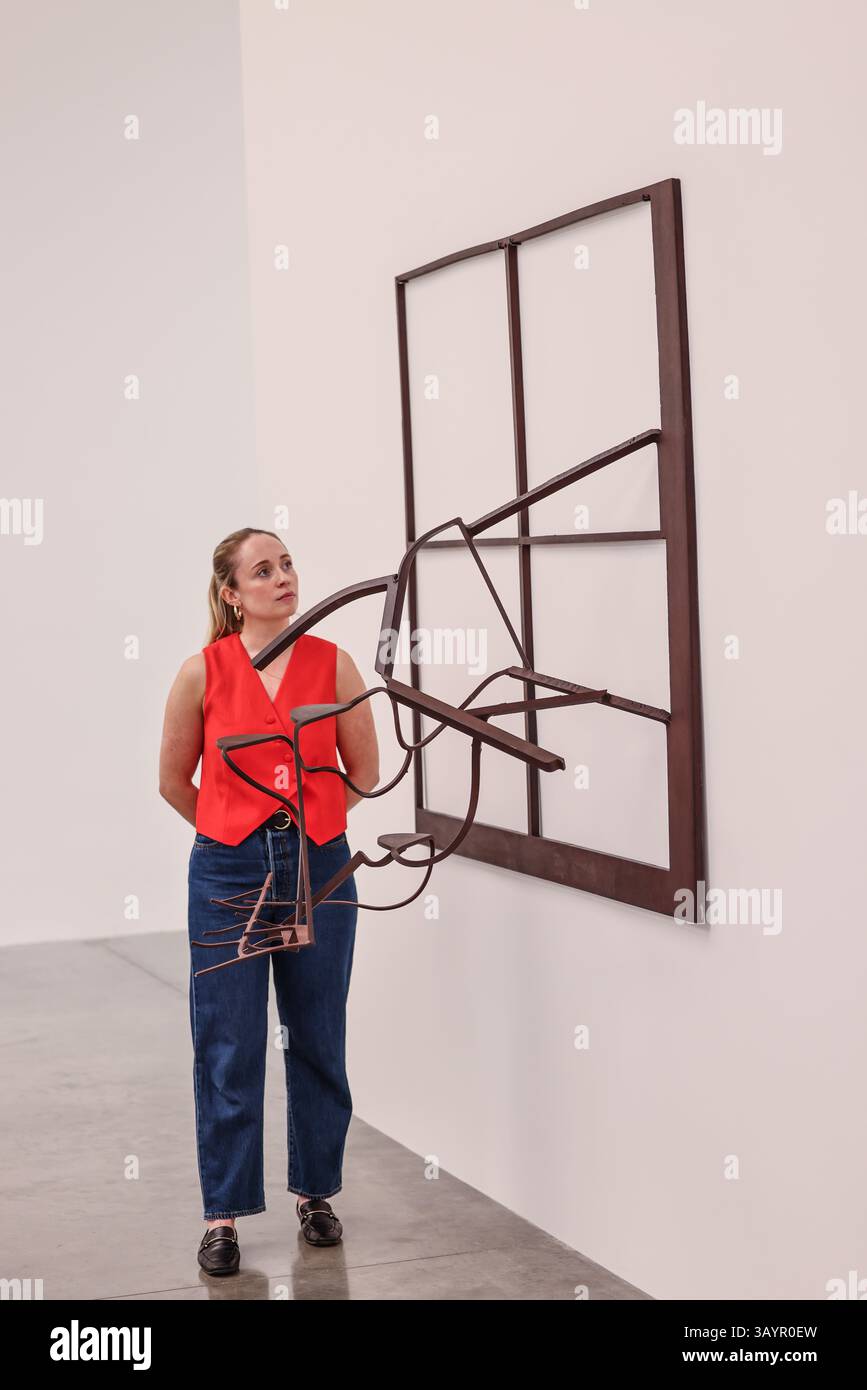 White Cube Bermondsey, London, UK. 23rd Apr, 2025. The first posthumous ...