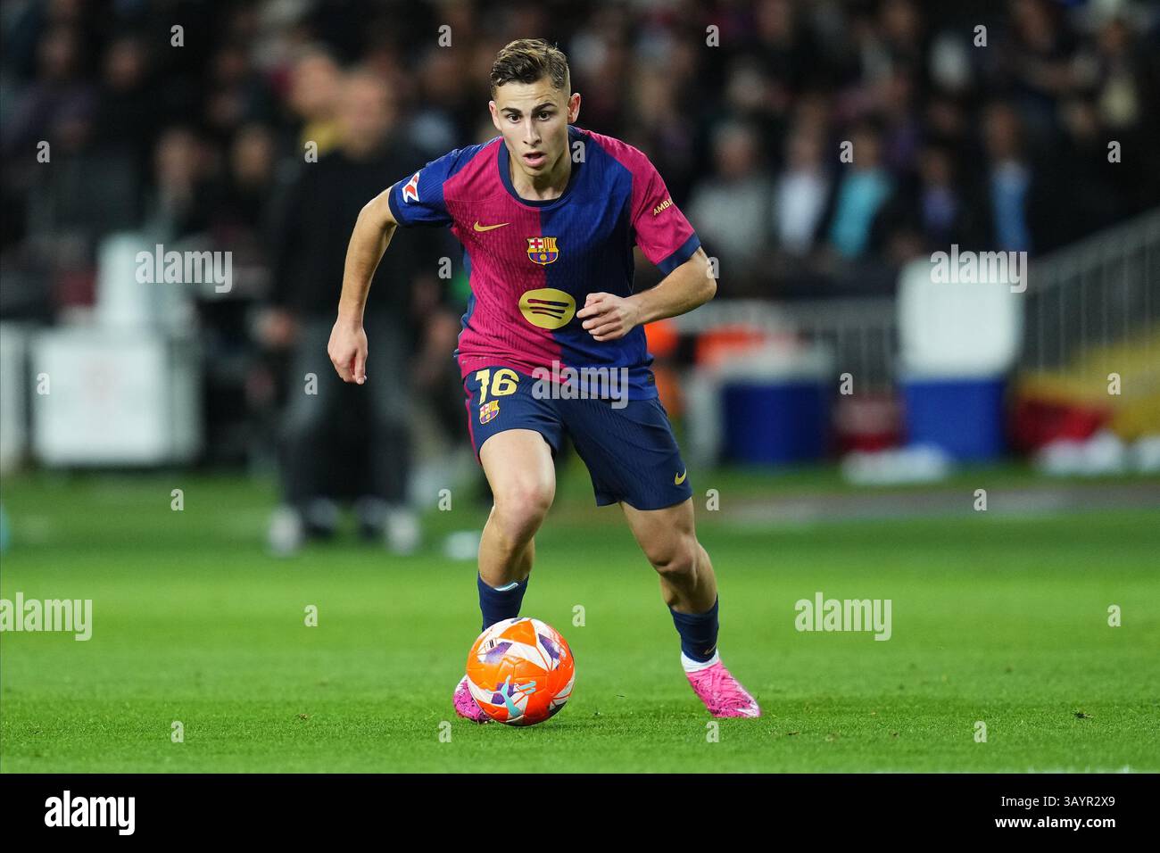 Fermin Lopez of FC Barcelona during the La Liga EA Sports match between ...