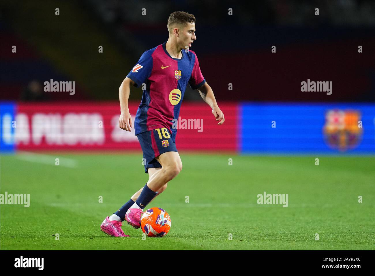 Fermin Lopez of FC Barcelona during the La Liga EA Sports match between ...