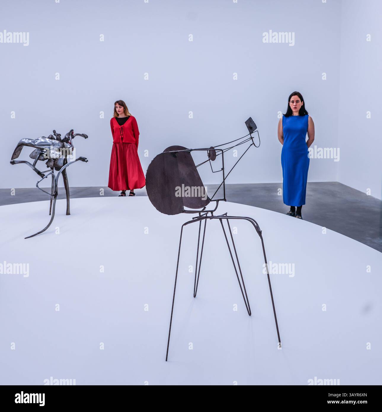 White Cube Bermondsey, London, UK. 23rd Apr, 2025. The first posthumous ...