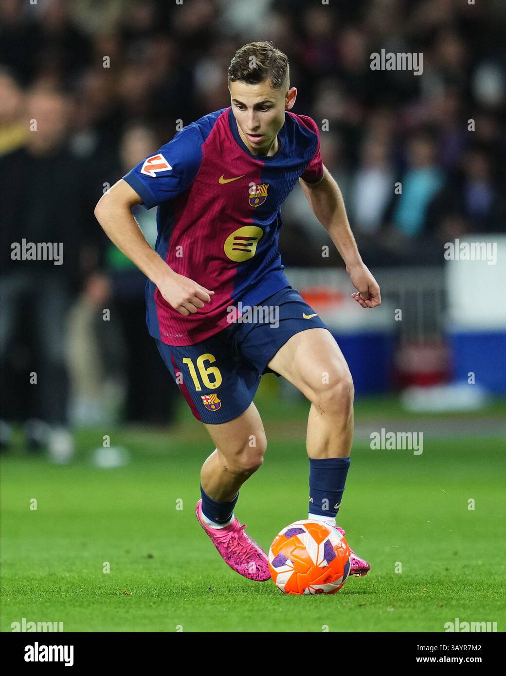 Fermin Lopez of FC Barcelona during the La Liga EA Sports match between ...