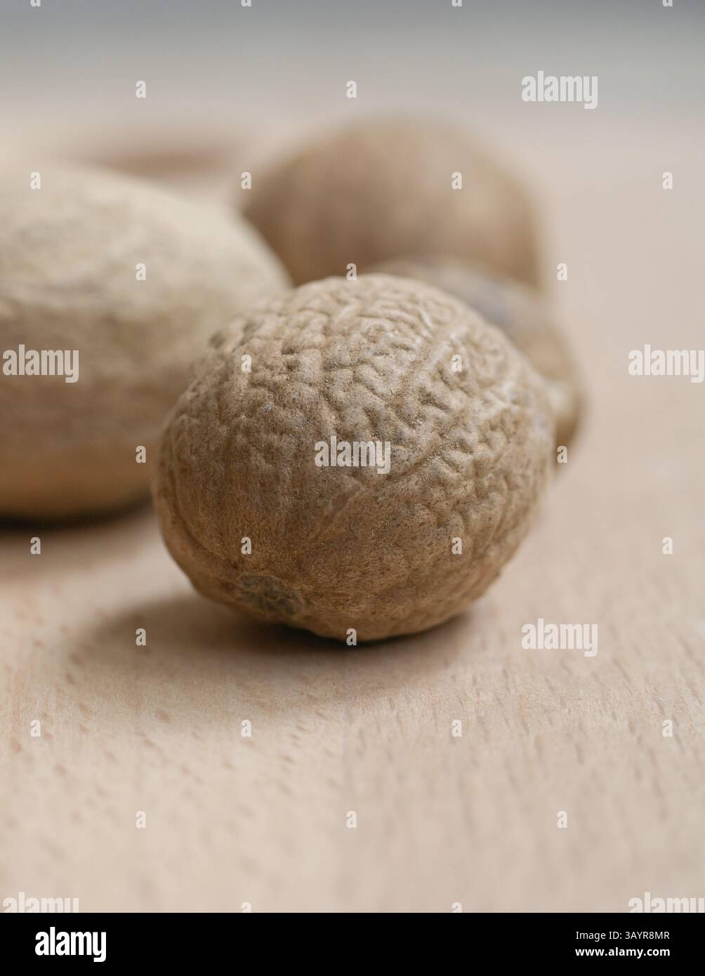 Close up nutmeg seeds hi-res stock photography and images - Alamy