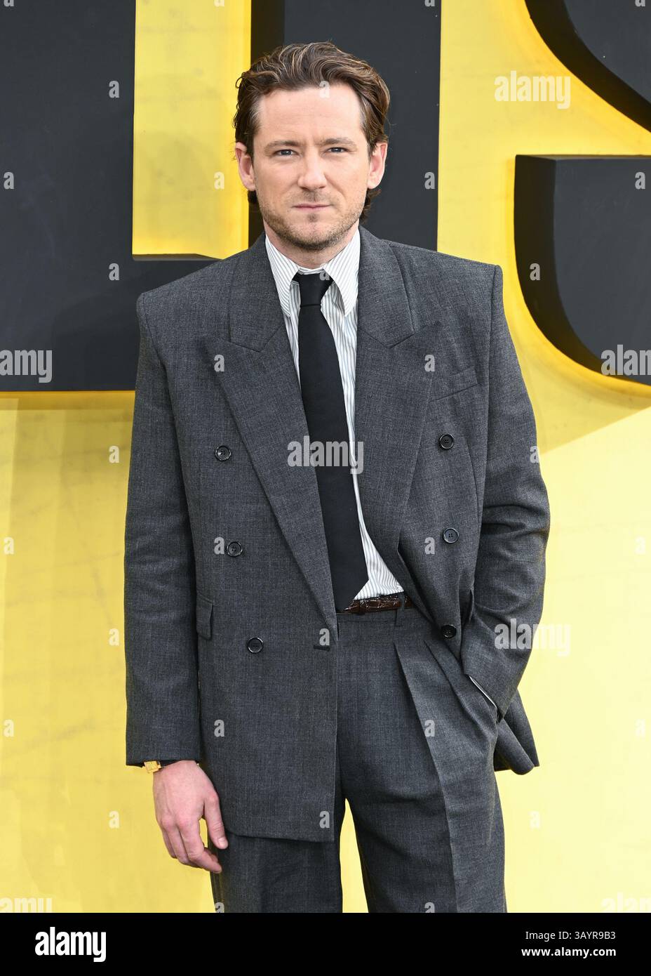 London, UK. 22nd April, 2025. Lewis Pullman attends "Thunderbolts ...
