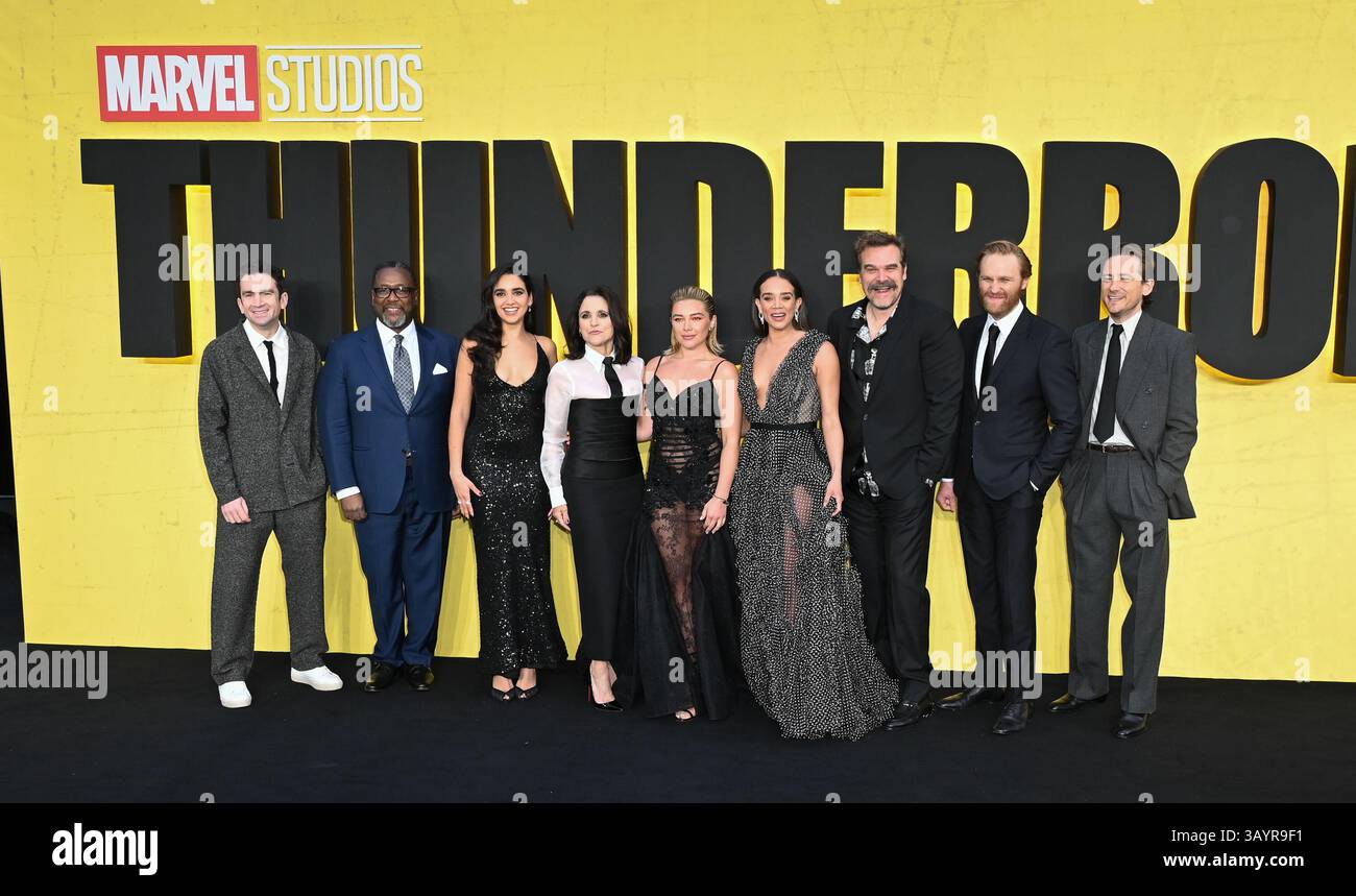 London, UK. 22nd April, 2025. Jake Schreier, Wendell Pierce, Geraldine ...