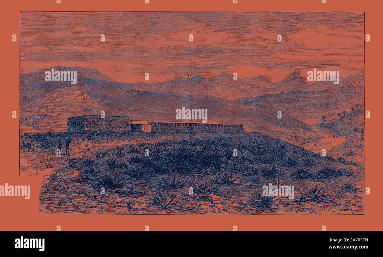 Sprawling landscape features rugged hi-res stock photography and images ...