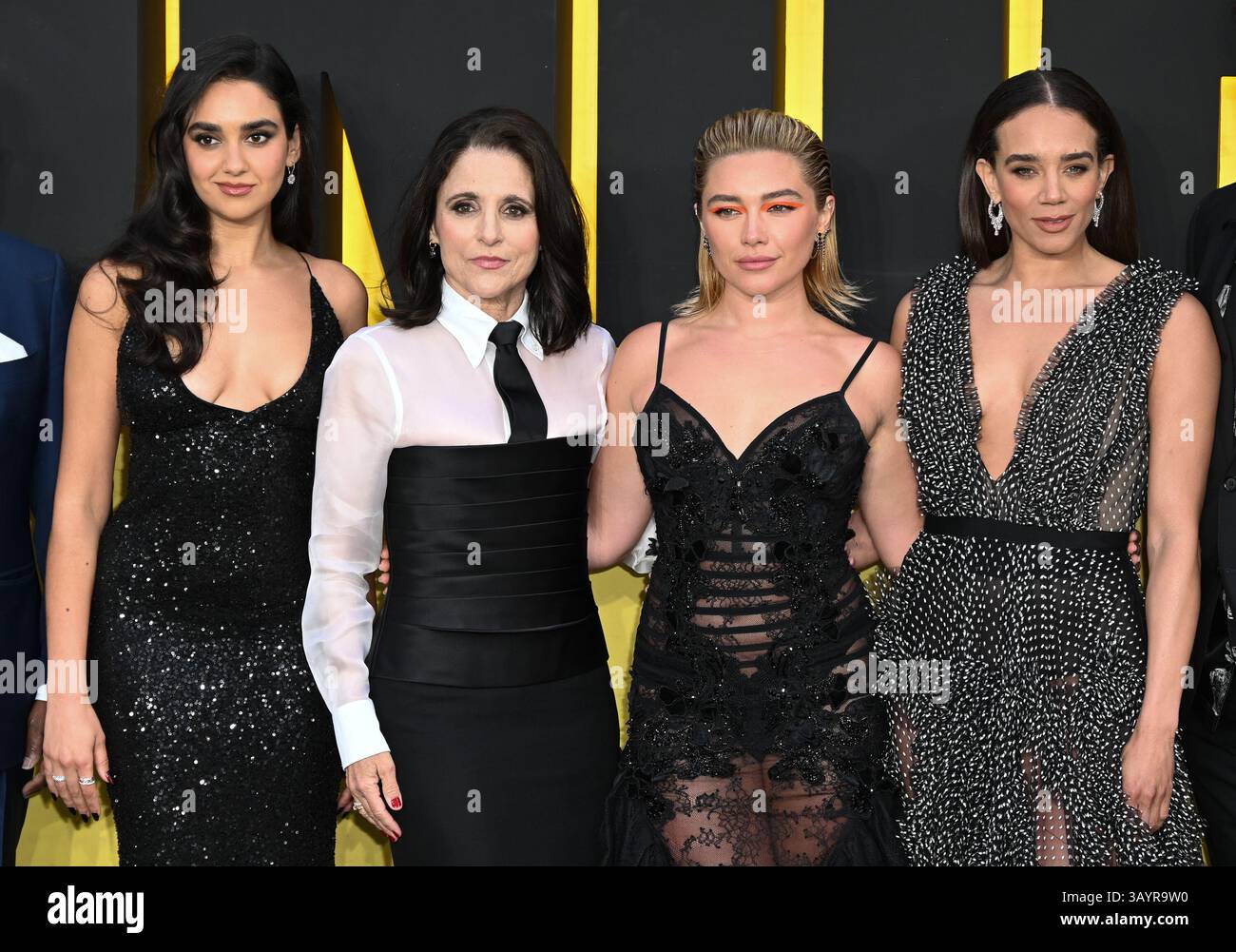 London, UK. 22nd April, 2025. Geraldine Viswanathan, Julia Louis ...