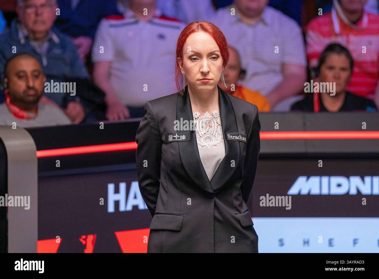 Sheffield, UK. 23rd Apr, 2025. Referee Malgorzata Kanieska during the ...