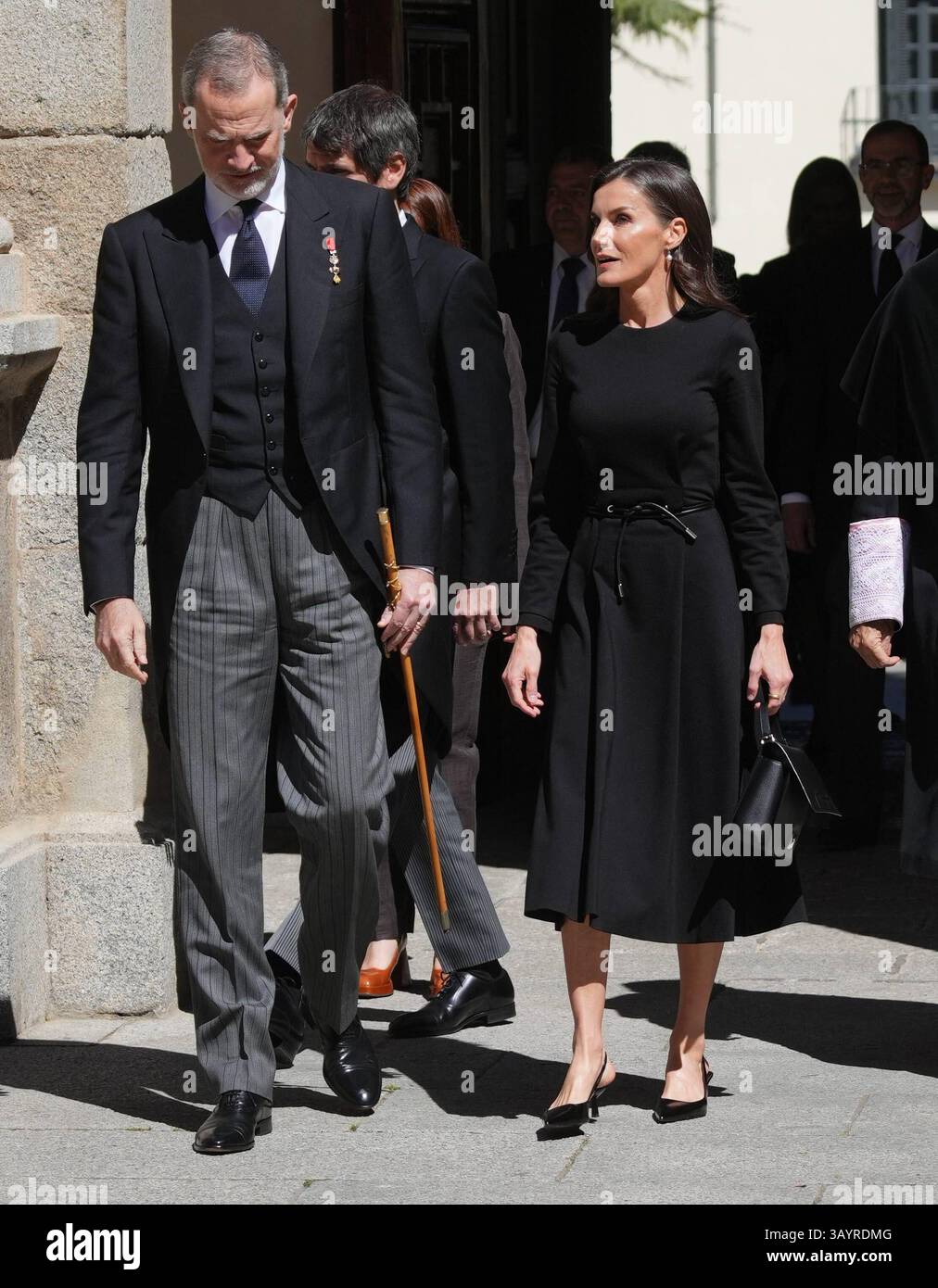 Spanish King Felipe VI and Queen Letizia with Isabel Diaz Ayuso and ...