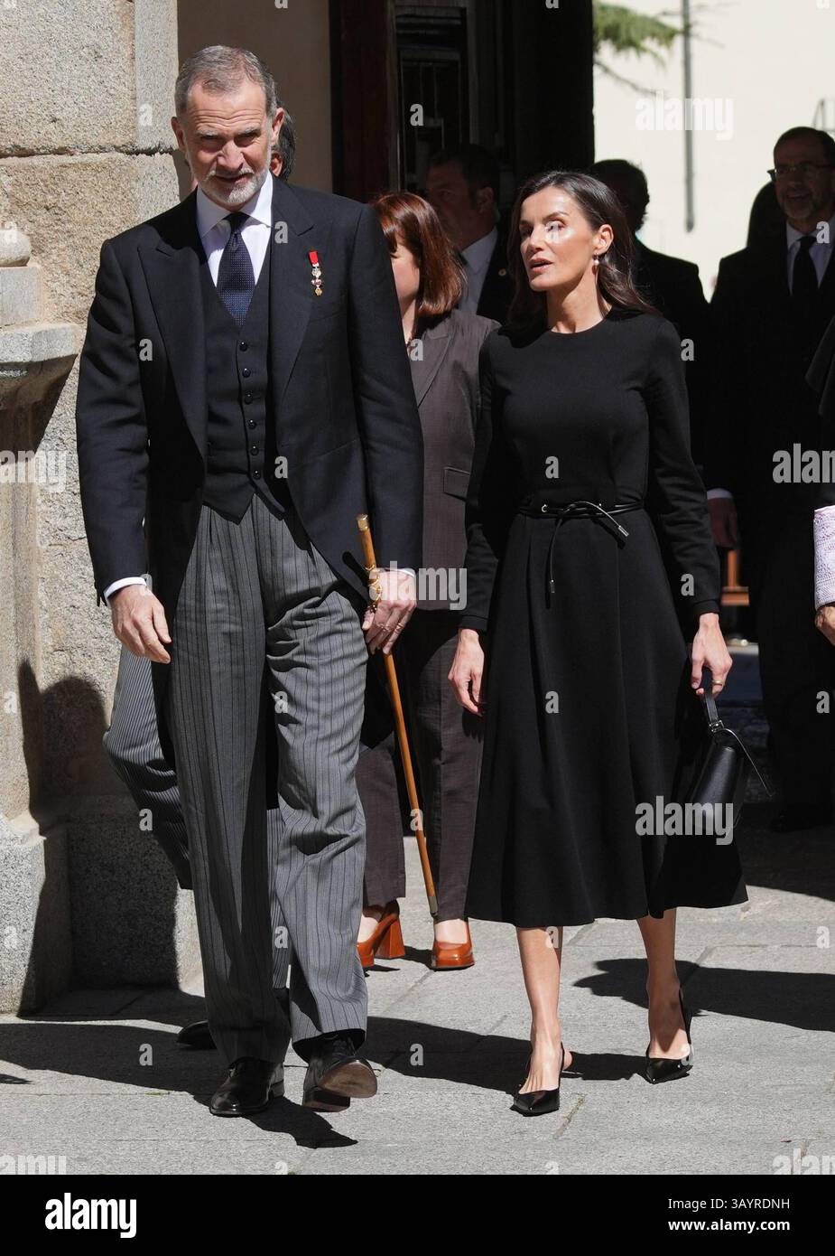 Spanish King Felipe VI and Queen Letizia with Isabel Diaz Ayuso and ...