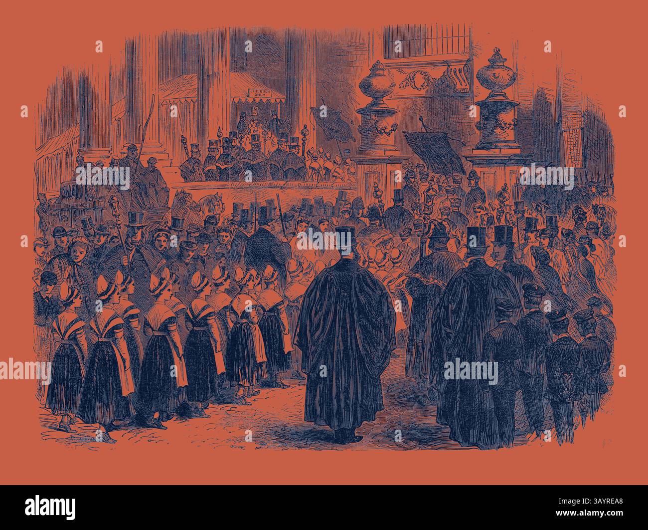 Formal procession unfolds hi-res stock photography and images - Alamy