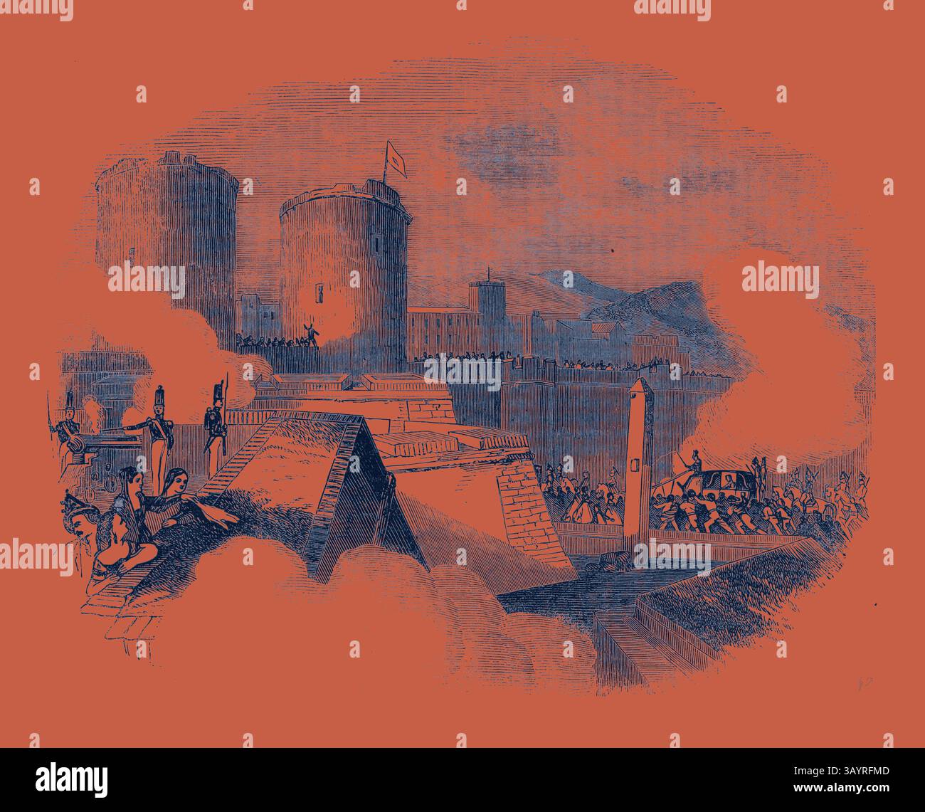 Featuring fortified towers hi-res stock photography and images - Alamy