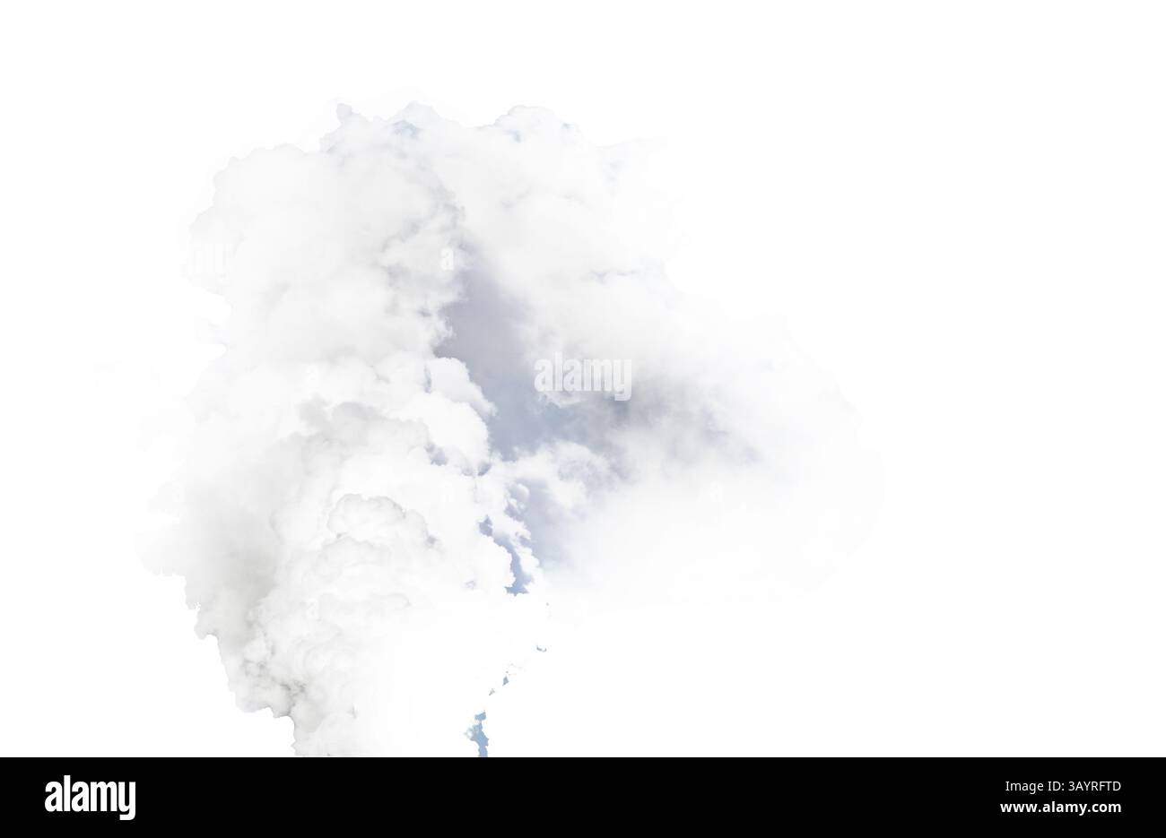 White smoke over the Vatican, a symbol of the election of the Pope in ...
