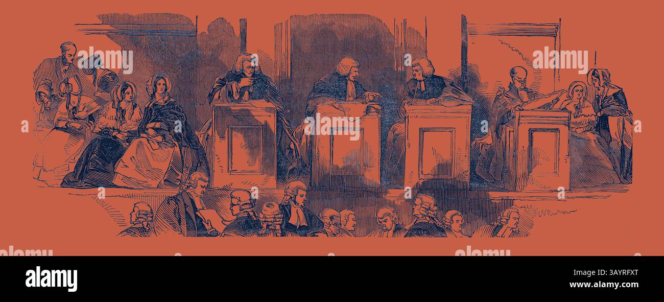 Courtroom scene featuring hi-res stock photography and images - Alamy
