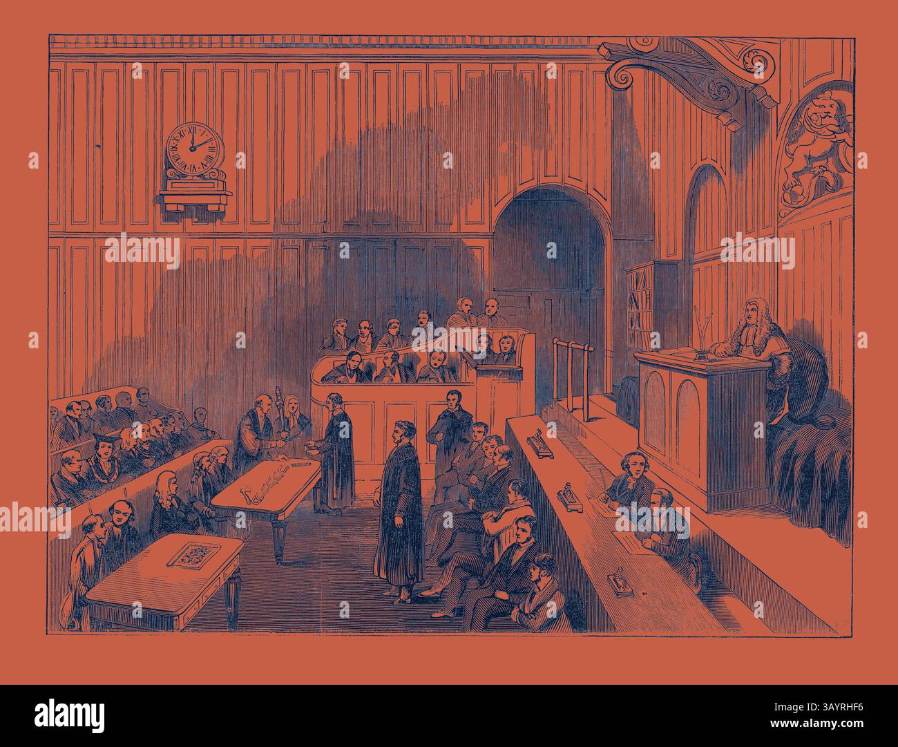 Judge presiding over court case hi-res stock photography and images - Alamy