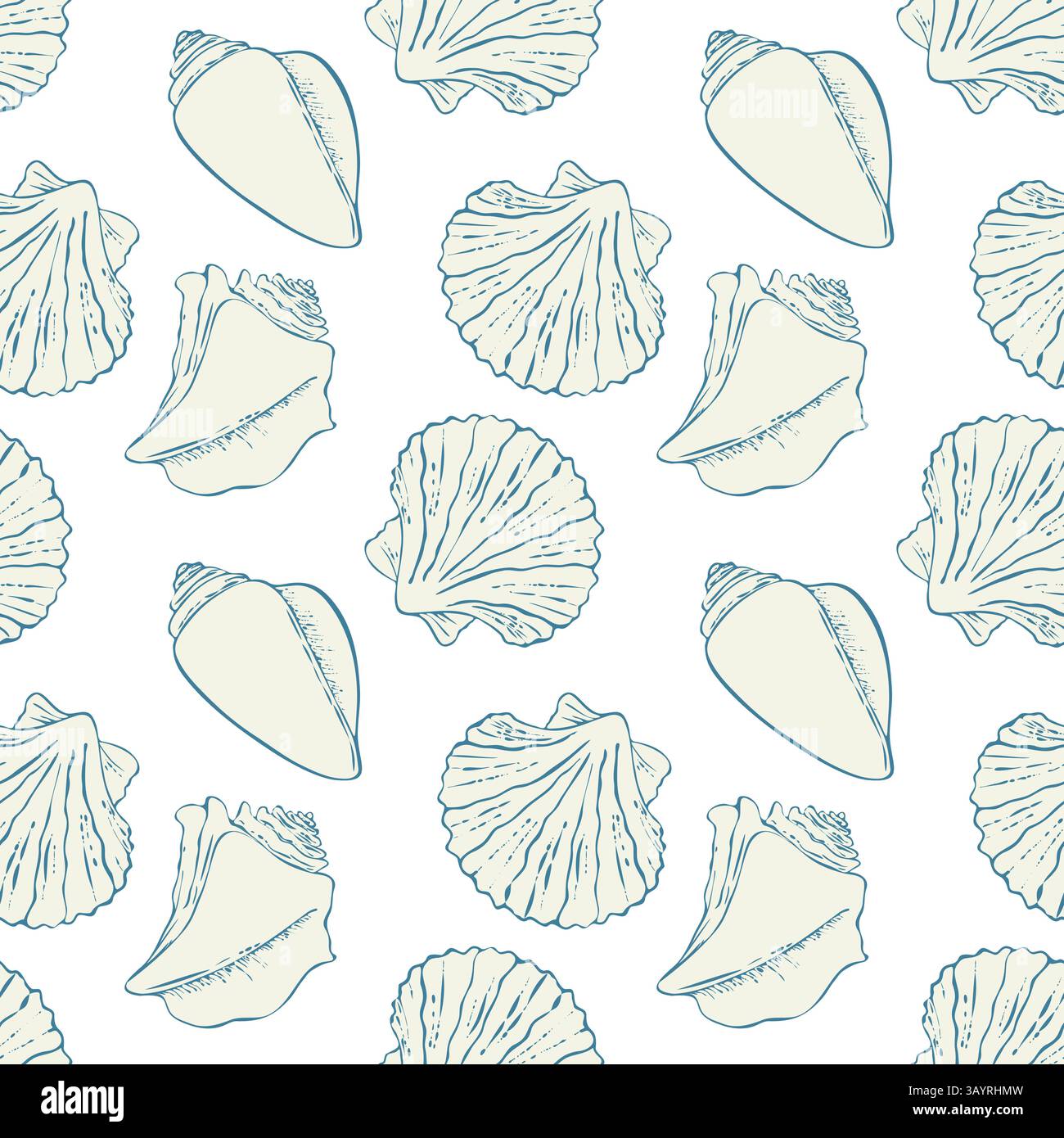 Textile cone shell Stock Vector Images - Alamy