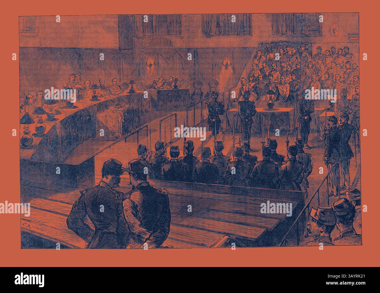 Courtroom scene captures hi-res stock photography and images - Alamy