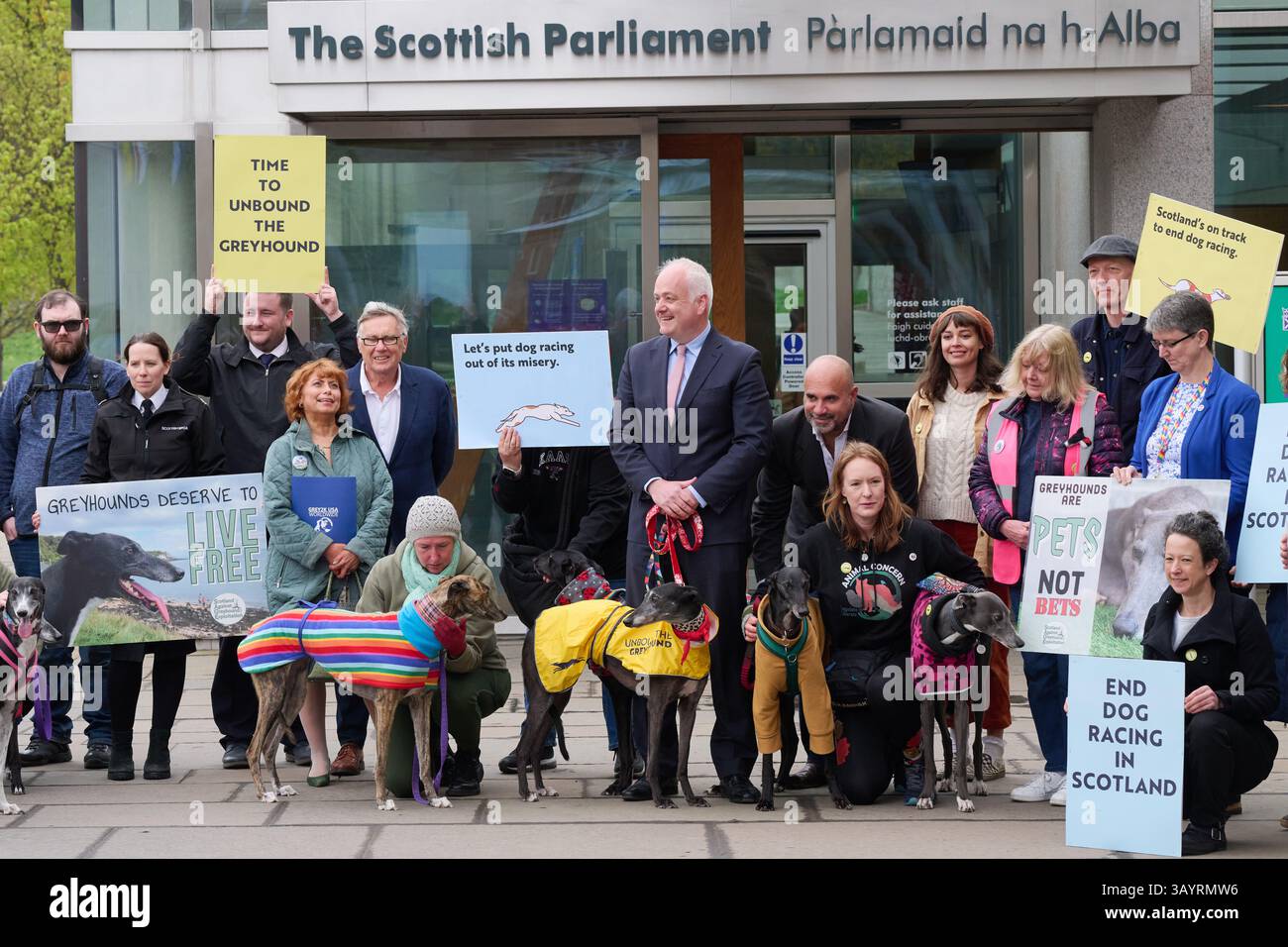 Edinburgh Scotland, UK 23 April 2025. Scottish Green MSP Mark Ruskell ...