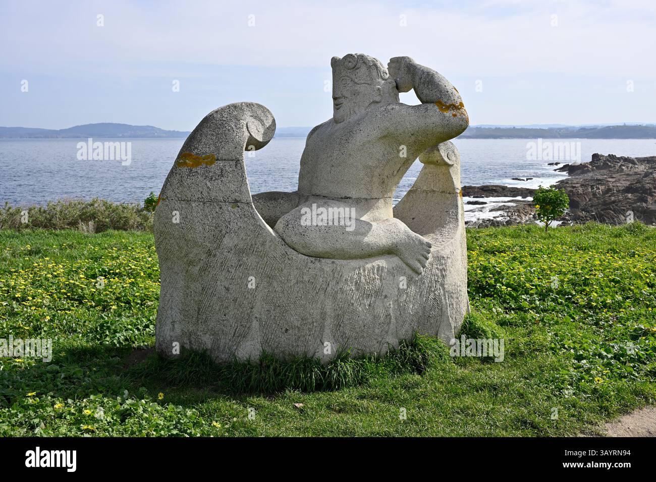 Statue of Hércules en la nave de los Argonautas / Hercules on the ship ...