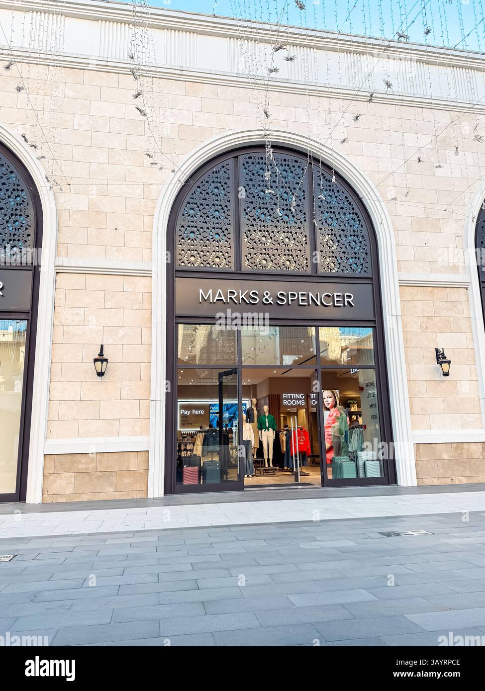 Antalya, Turkey - March 12, 2025:. Marks and Spencer shop in shopping ...