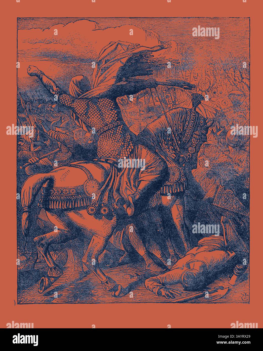 Clad in chainmail hi-res stock photography and images - Alamy