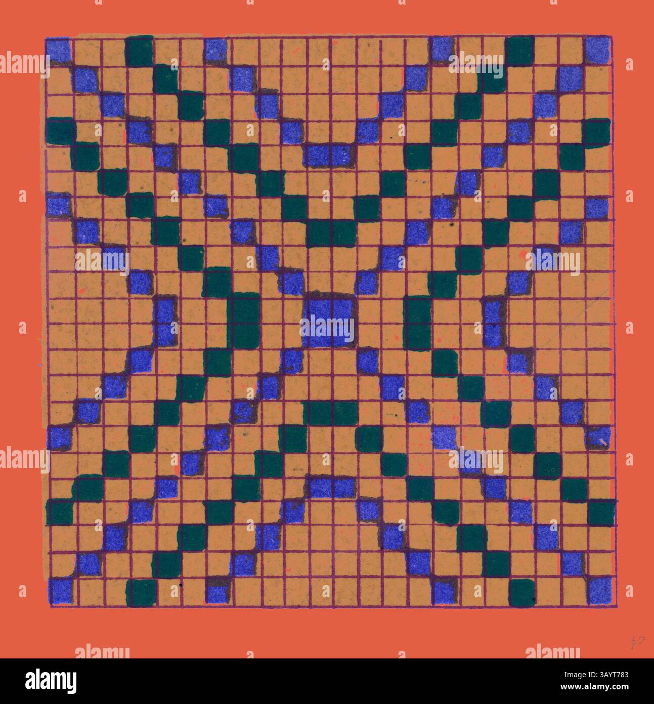 Squares creating curves hi-res stock photography and images - Alamy